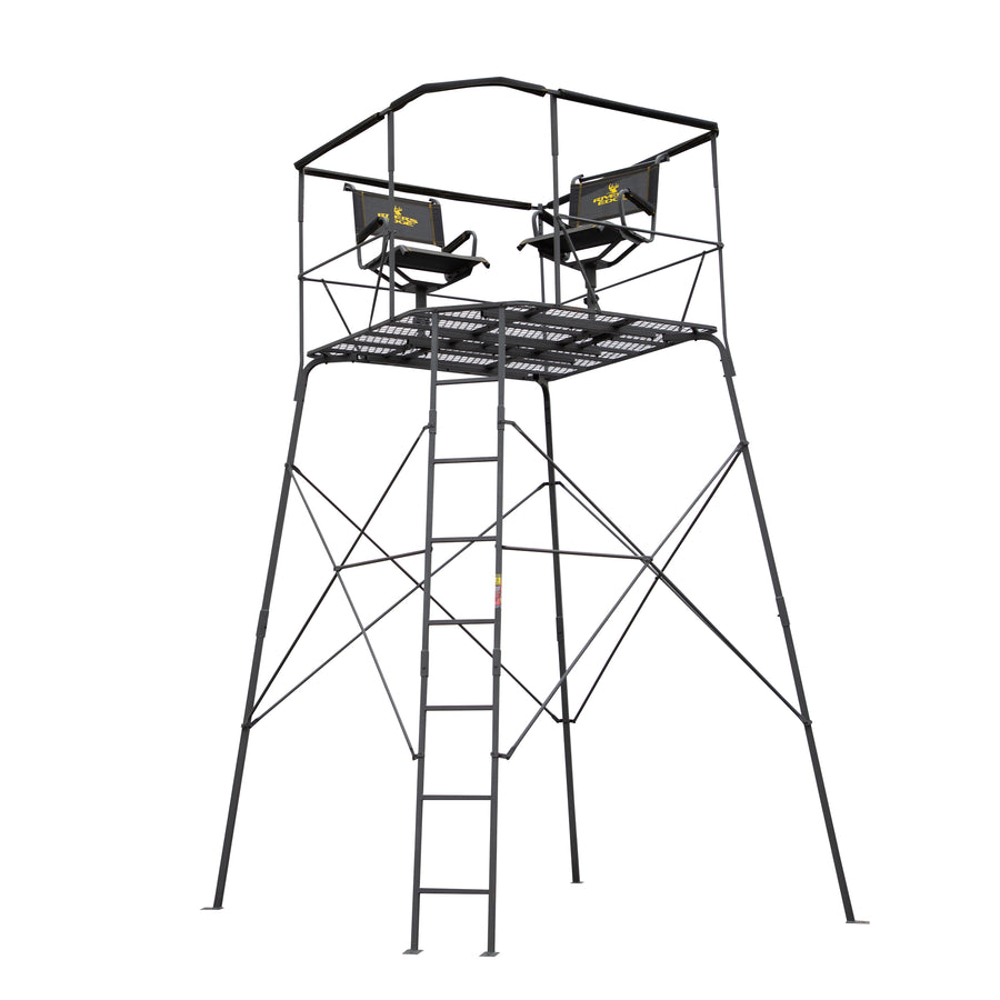 12' 2-Man Quad Pod – Rivers Edge® Treestands