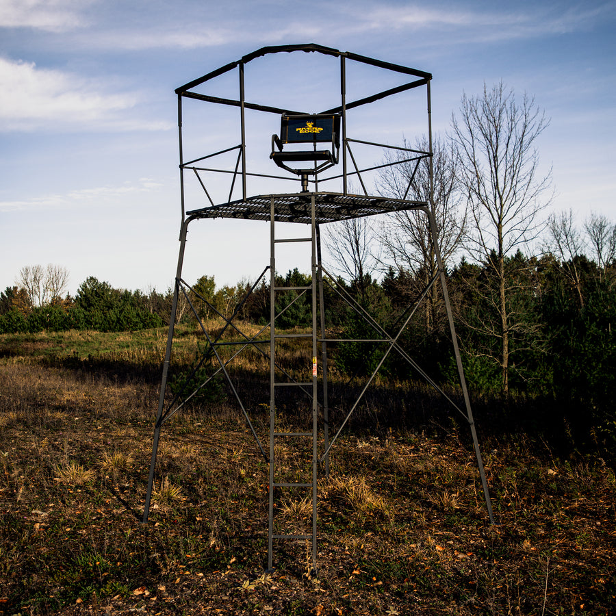 12' 2-Man Quad Pod – Rivers Edge® Treestands